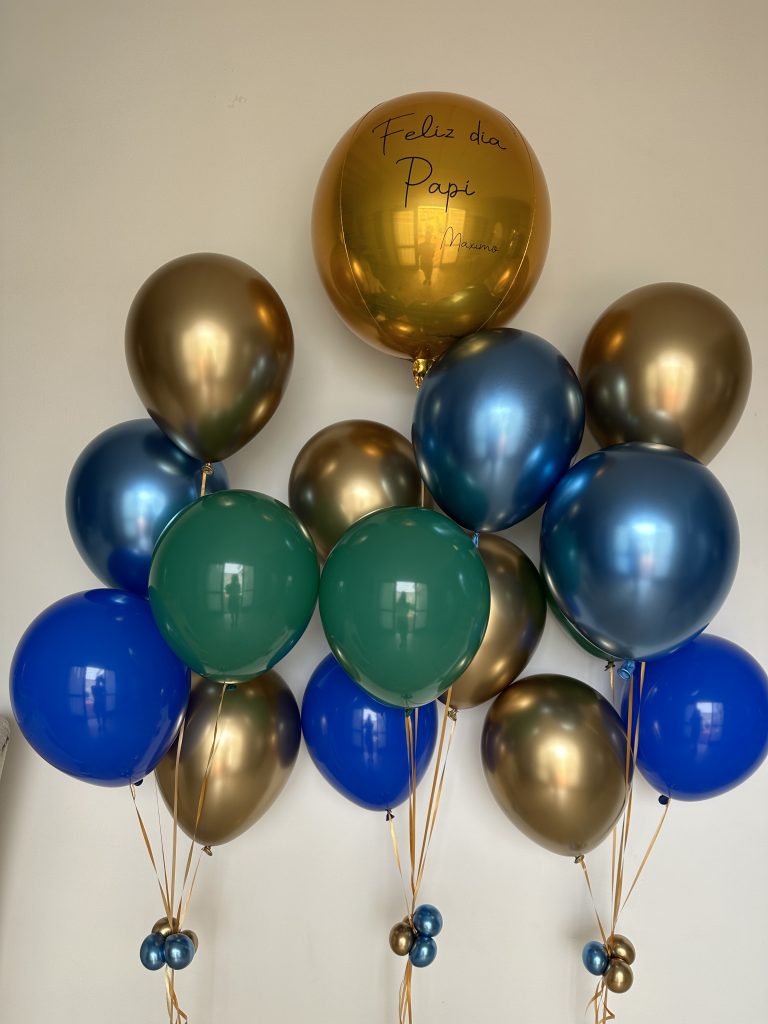 Paquete De Globos Con Helio 1 - Helios Globos