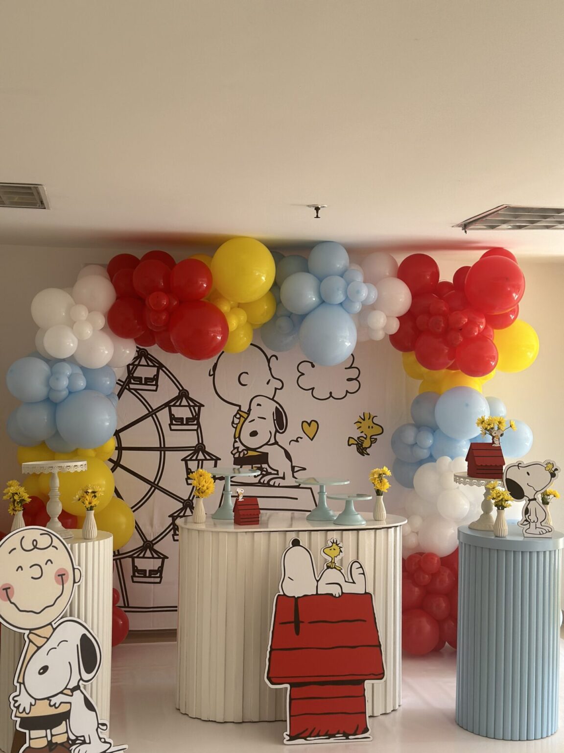 Decoración Snoopy - Helios Globos